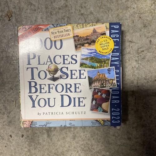1,000 Places to See Before You Die Page-A-Day Calendar 2023 : A Year of ...