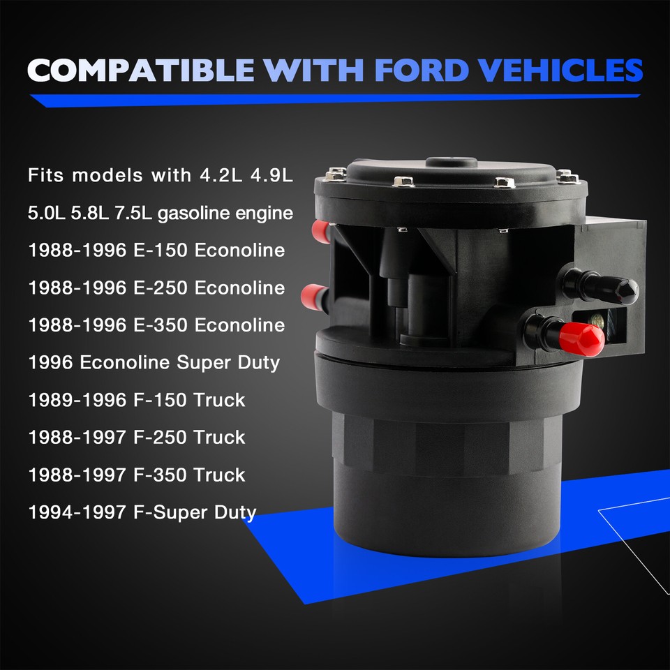 Fuel Tank Selector Valve Reservoir Switching Fits F150 F250 F350 F1UZ ...