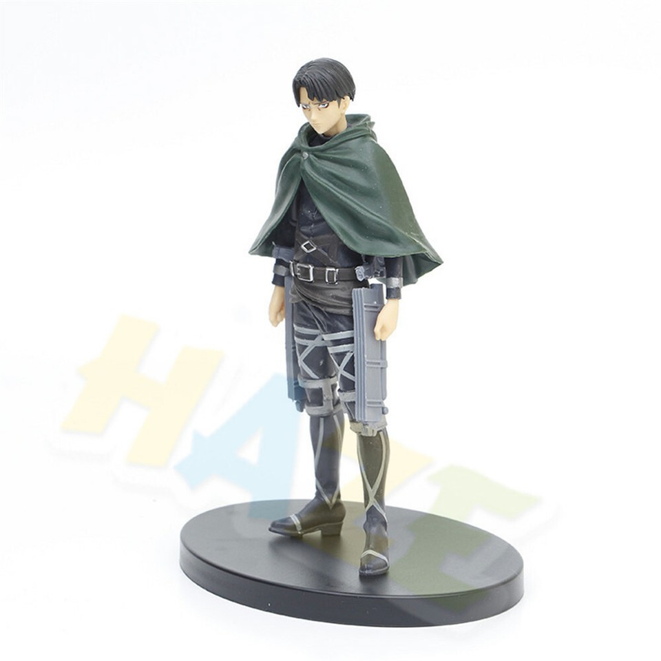 Anime Attack on Titan Levi·Ackerman PVC Figur Modell Spielzeug ohne Box ...