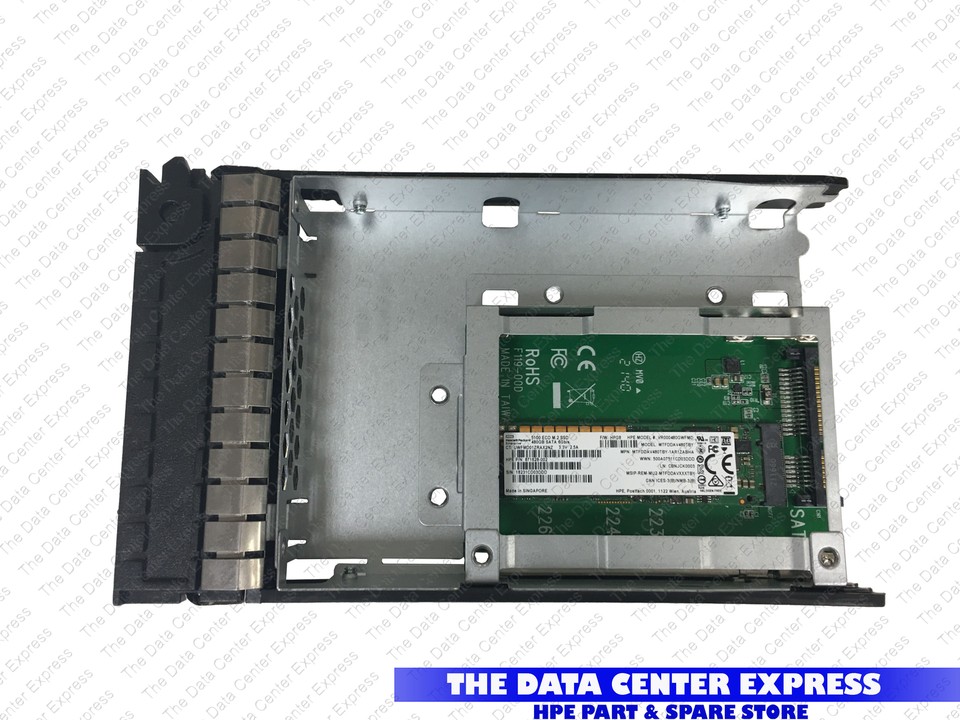 HPE 480GB SATA 6G LFF G7 3.5" SSD 728741-B21 728768-001 SUB 93% MICRON ...