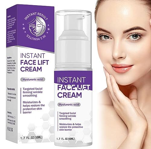 Instant Face Lift Cream, 2-Minute Temporary Skin Tightening Cream ...