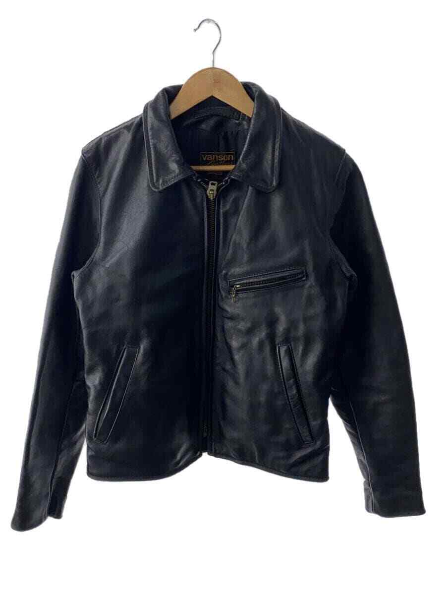 VANSON ENFIELD/Enfield/Single Rider Jacket/36/Leather… - Gem