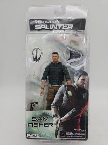 2010 NECA Toys Splinter Cell Conviction Sam Fisher 7” Figure/ Vest RARE ...