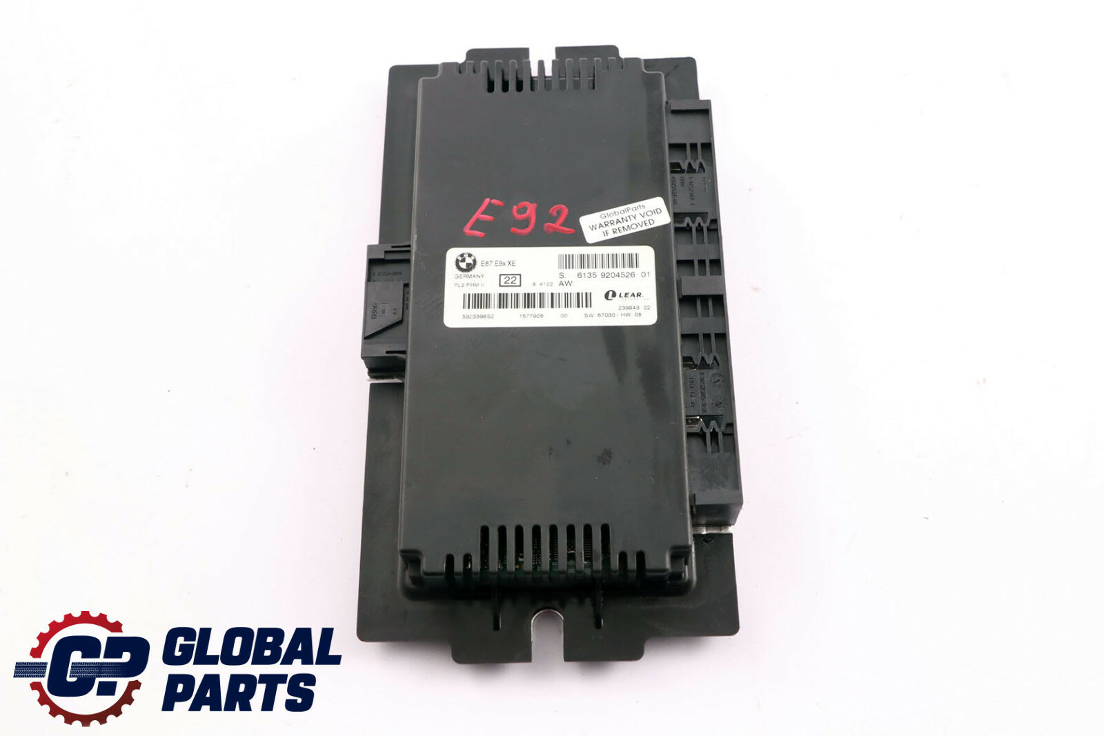 BMW E92 Xenon Footwell Light Module Control Unit ECU PL2 FRM II 9204526 ...