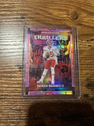 2024 Rookies And Stars Football Patrick Mahomes Thrillers Pink /75 | eBay
