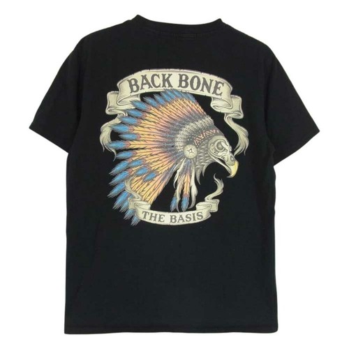 BACKBONE Eagle Skull Print Embroidered Pocket T-shirt Cut & Sewn Used LIFE-0 | eBay