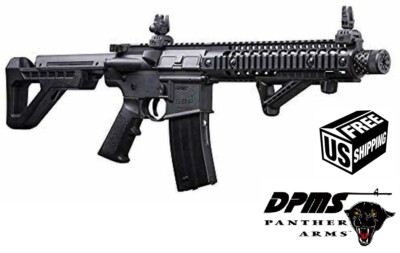 DPMS Crosman Full Auto CO2 Powered BB Gun Air Rifle DSBR Black ...