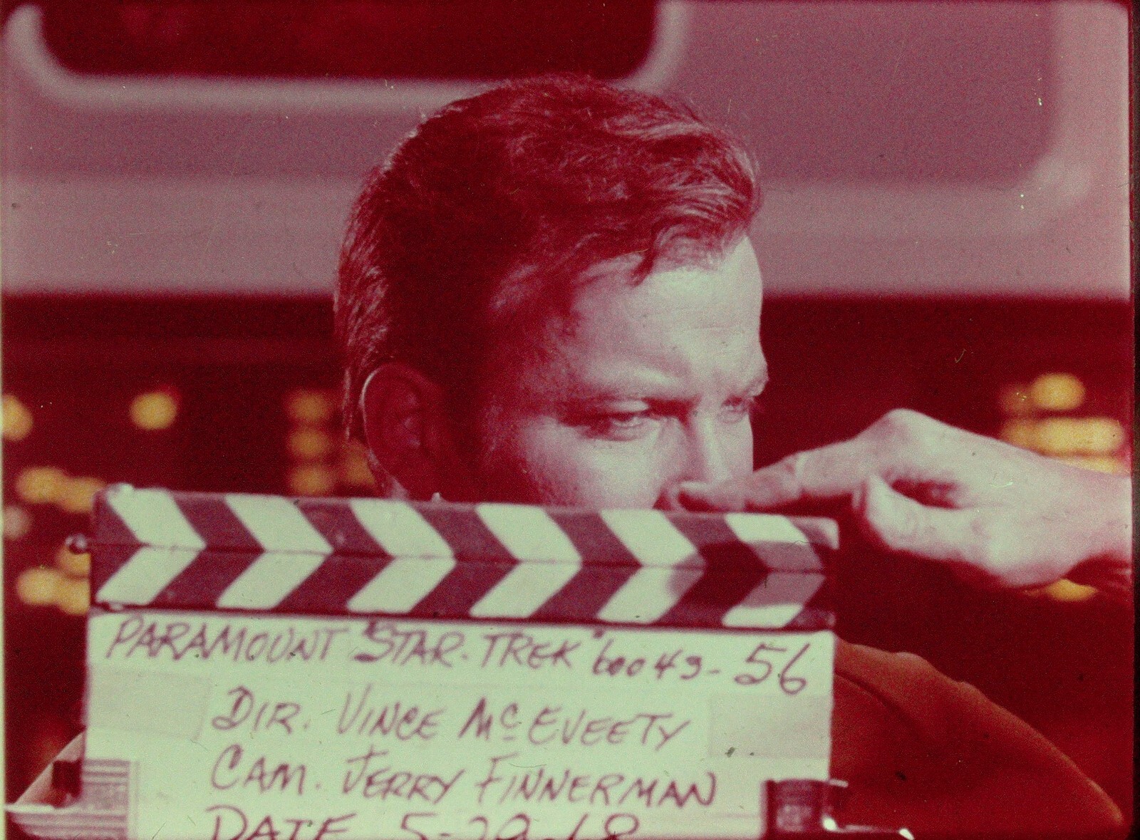 Star Trek TOS 35mm Film Clip Spectre of the Gun KIRK CLAPPER BOARD 3.6. ...