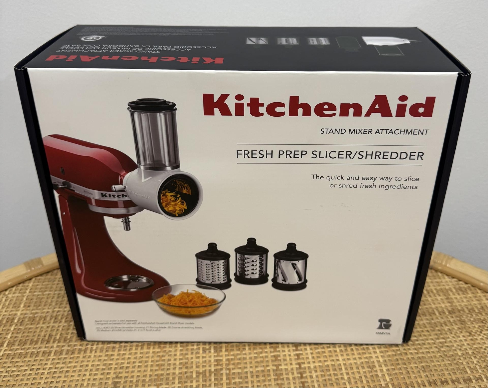 KitchenAid Fresh Prep Slicer/Shredder, 1, White