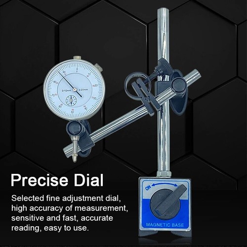 Percentage Meter Fine Universal Adjustment Dial Indicator with Magnetic ...