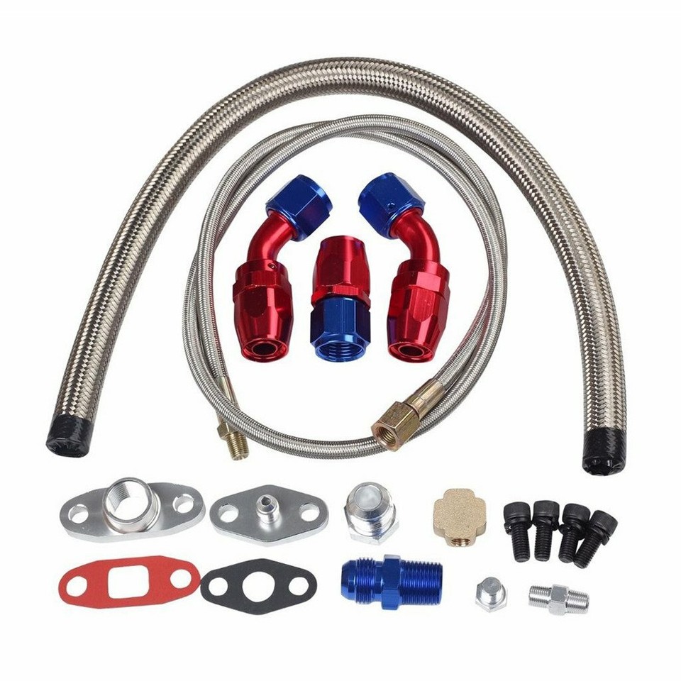 Turbo Kit T3/T4 for Nissan QR25DE Altima Sentra SE-R FMIC PK WG BOV ...