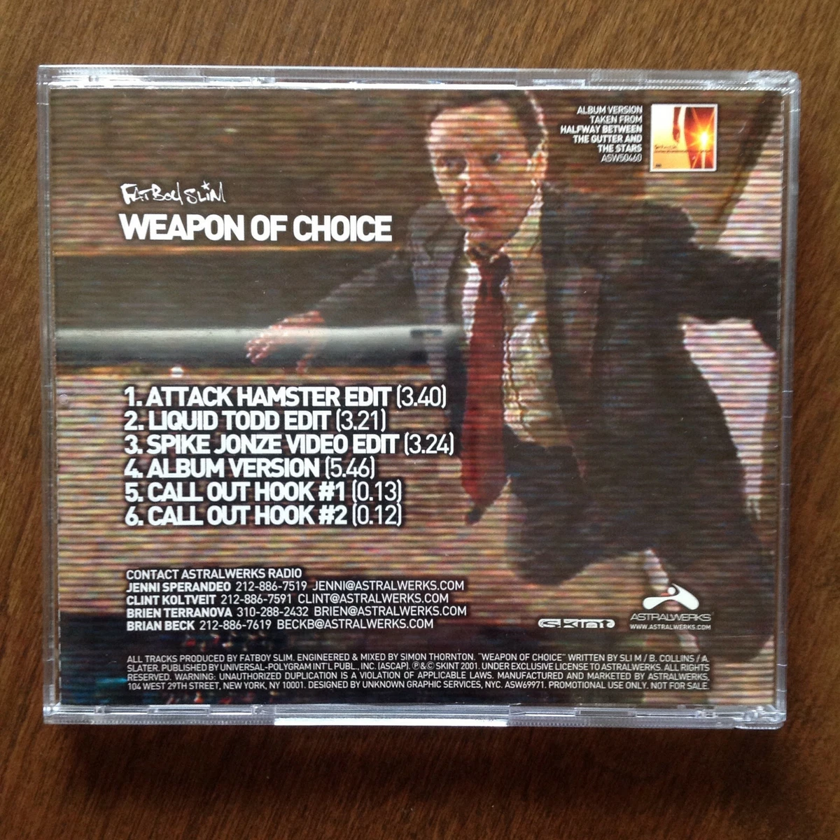 Fatboy Slim Weapon Of Choice Album