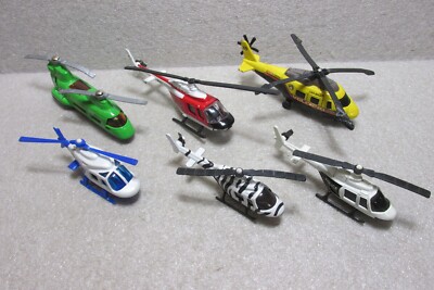 6 HO SCALE NAVY, POLICE, SIGHT-SEEING, RESCUE & CARGO HELICOPTERS | eBay
