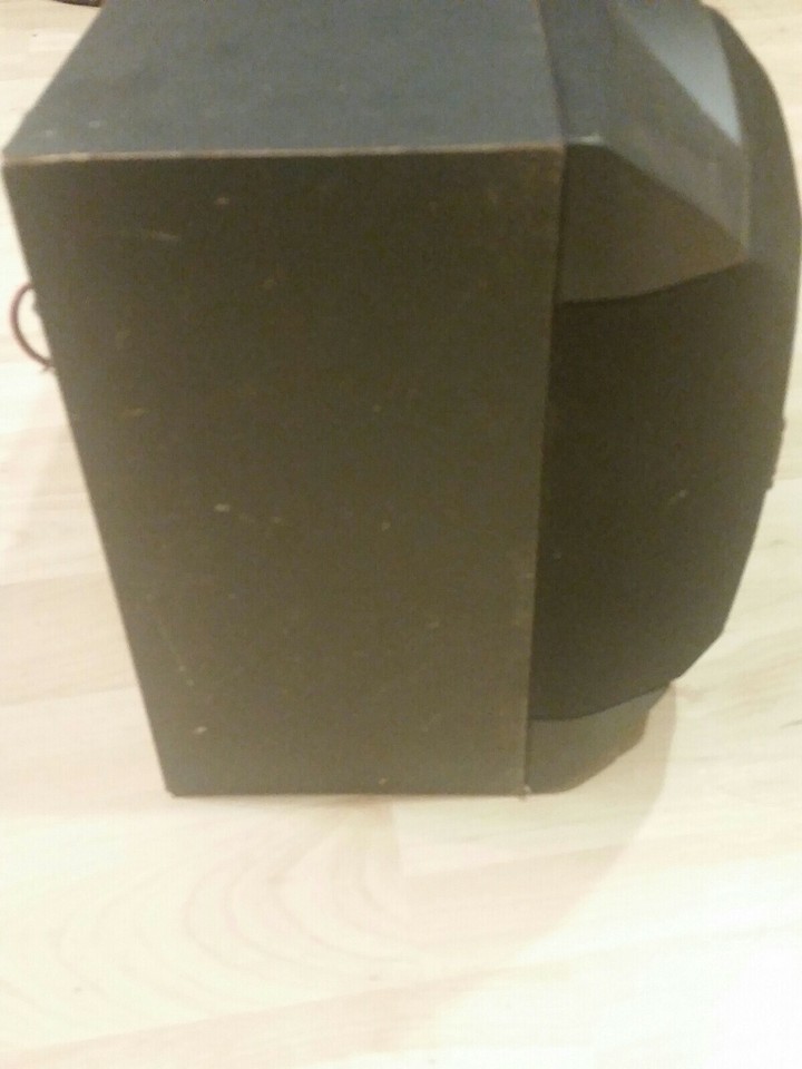 RCA Bookshelf Speaker Vintage Black single speaker | eBay