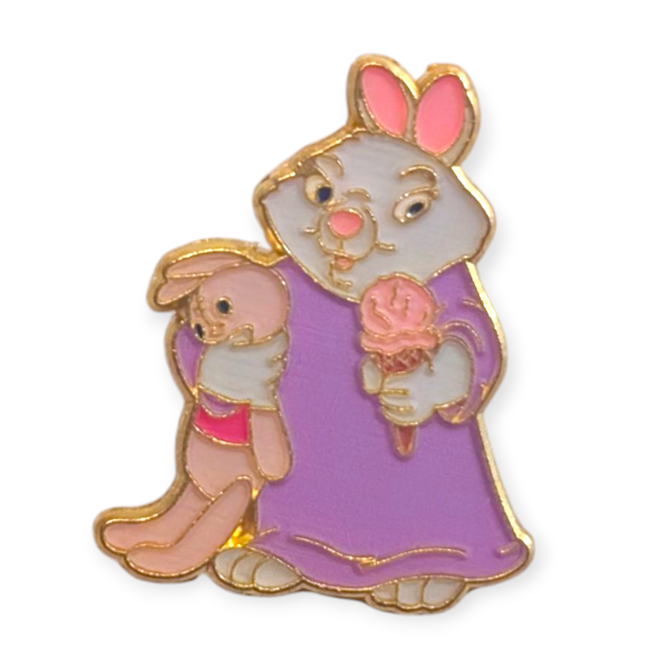 Robin Hood Disney Pin: Tagalong with Ice Cream and Doll | eBay