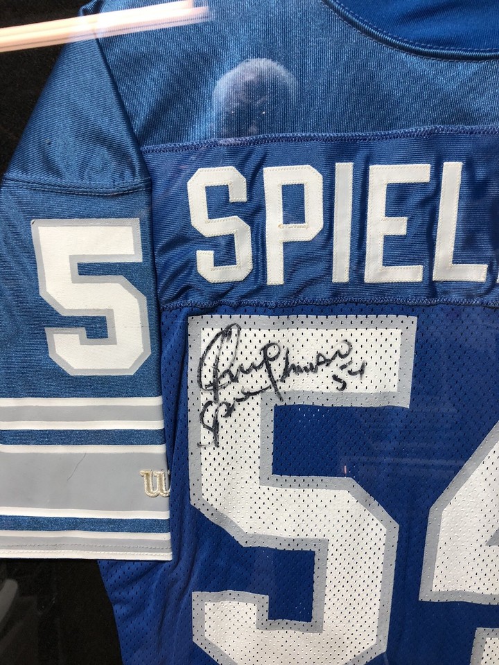Chris Spielman Autographed Game Jersey and display case | eBay