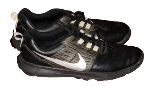 Nike Explorer CTRL Golf Shoes Mens Size 10.5 Black Leather Spikeless | eBay