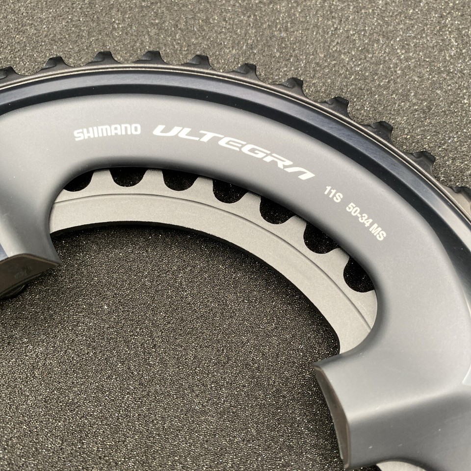 Shimano Ultegra 8000 R8000 11 Speed Chainrings Ring Set 50/34 Gearing ...