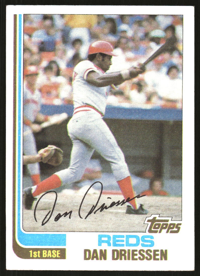 1982 Topps Dan Driessen #785 Cincinnati Reds | eBay