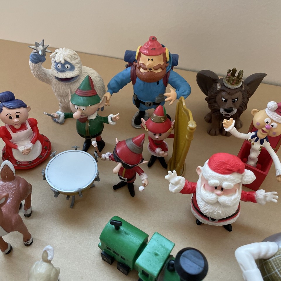 Forever Fun Rudolph Reindeer Ultimate Figurine PVC Lot (21) - Complete ...