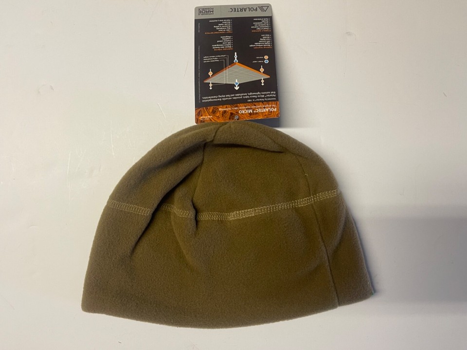 NEW G.I. US Military POLARTEC Micro Fleece Cap Beanie Coyote Brown | eBay