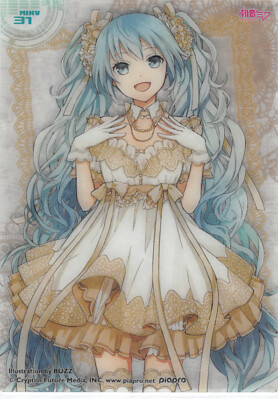 Vocaloid Hatsune Miku Trading Card Clear Card Collection MIKU 31 HOLO ...