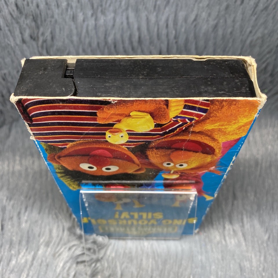 Sesame Street Sing Yourself Silly VHS 1990 CTW Sony Wonder Ernie Rubber ...
