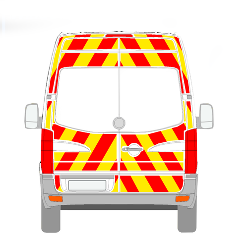 Mercedes Sprinter Van H3 2006-18 CHEVRON KIT 3/4 PRISMATIC CHAPTER 8 ...