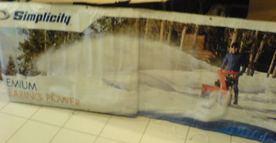 SIMPLICITY 2017 SNOWBLOWER SALES BANNER. 44" X 8' 1700068 NEW OEM PART ...