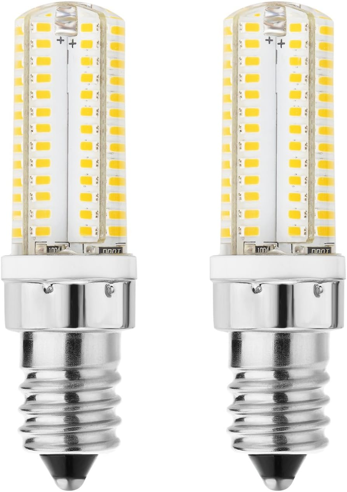 2Pcs E14 LED Light Bulbs 5W Equivalent 40W Incandescent Bulb, E14 ...