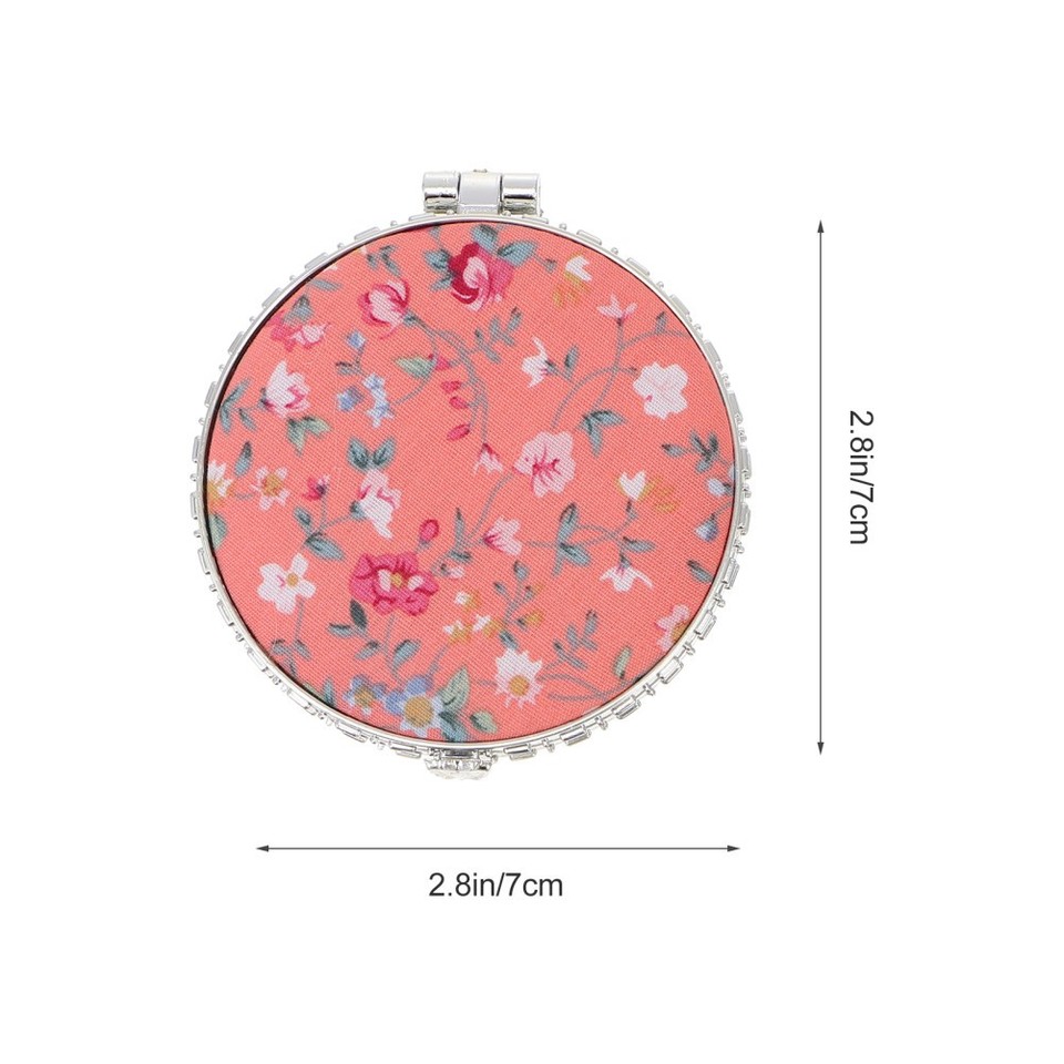 4 Pcs Small Portable Mirror Travel Cosmetic Bridesmaid Compact Mirrors ...