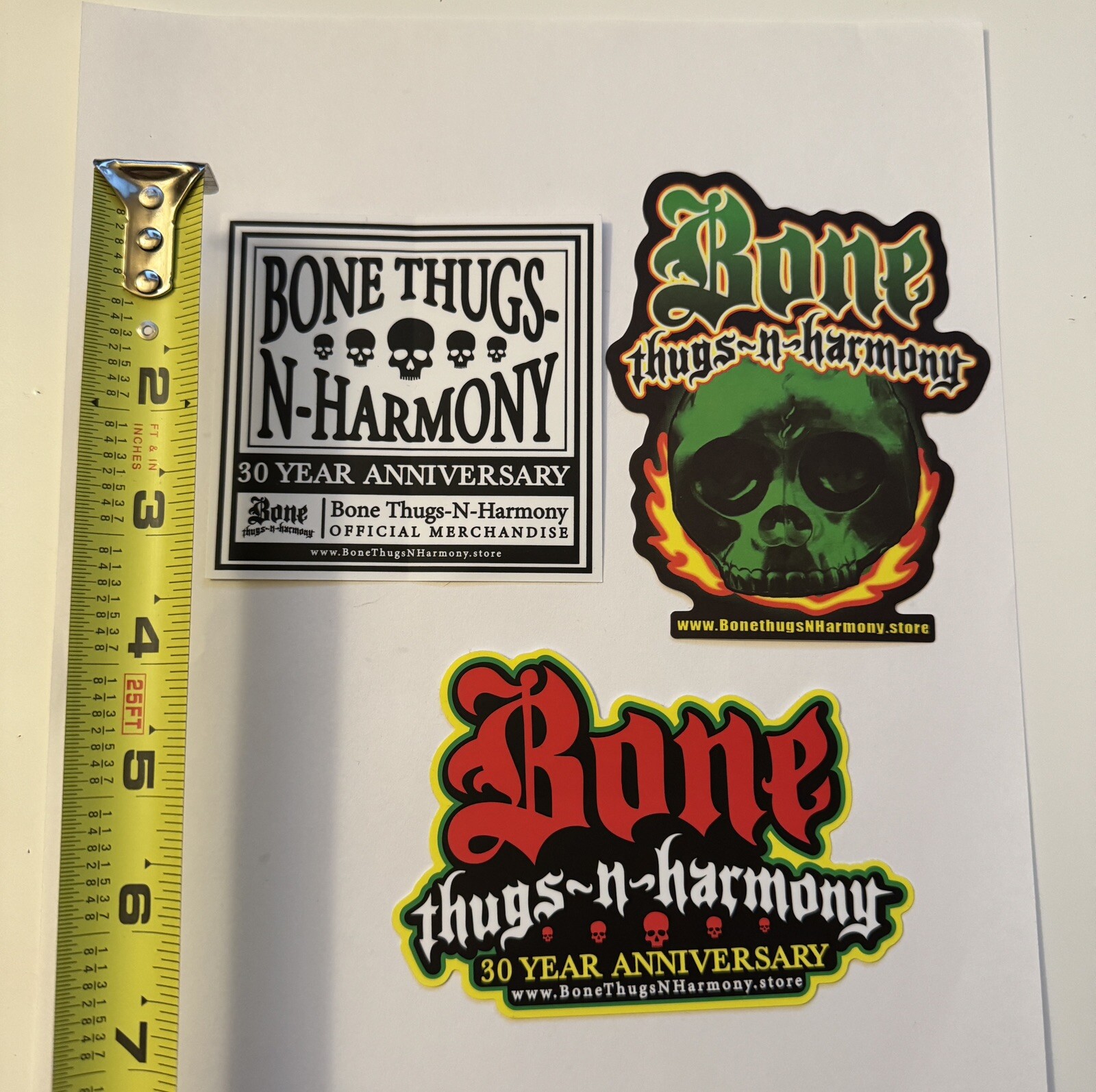 Bone Thugs N Harmony 30th Anniversary Sticker Pack | eBay