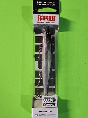 Rapala Precision Xtreme Mavrik 110 Pro Blue PXRM110 PB Lure | eBay