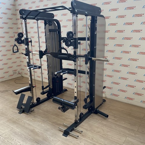 Multi Function Trainer Dual Pulley / Smith Machine / Power Rack | eBay UK