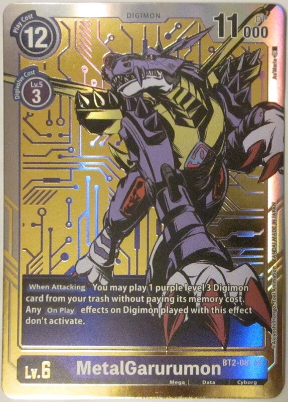 Wargreymon And Metalgarurumon Dna Digivolve