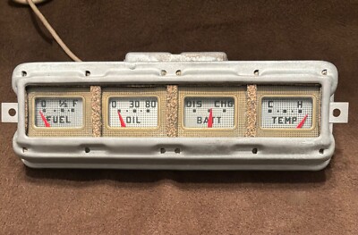 1947-1948 Ford OEM Instrument Cluster Analog Gauge Cluster Dash ...