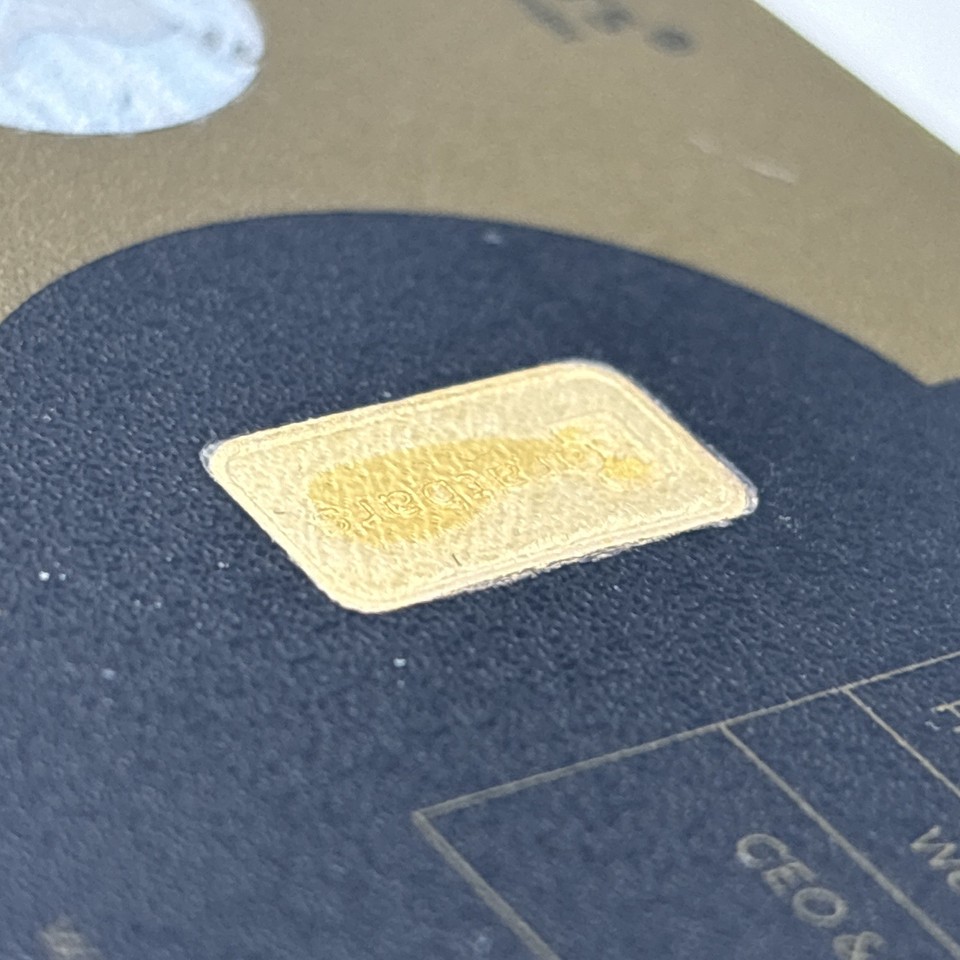 Nadir Karatbars 1g Gold Bar In Assay Card / .9999 Bullion #1602D | eBay