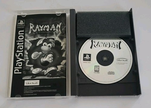 Rayman (Sony PlayStation 1, 1995) Complete Longbox CIB PSone PS1 W ...