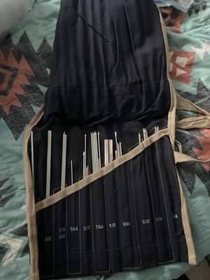 Veterinary Ortho Drill Bit Steinmann Pin Set USED Multiple Sizes w ...