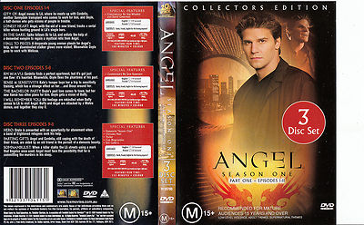 Angel-1999/2004-TV Series USA-Season One:Part one Episodes1-11-3 Disc ...