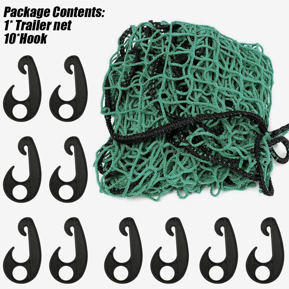 3M x 4M Heavy Duty Cargo Net Trailer Nets Truck Protector Mesh Safety ...