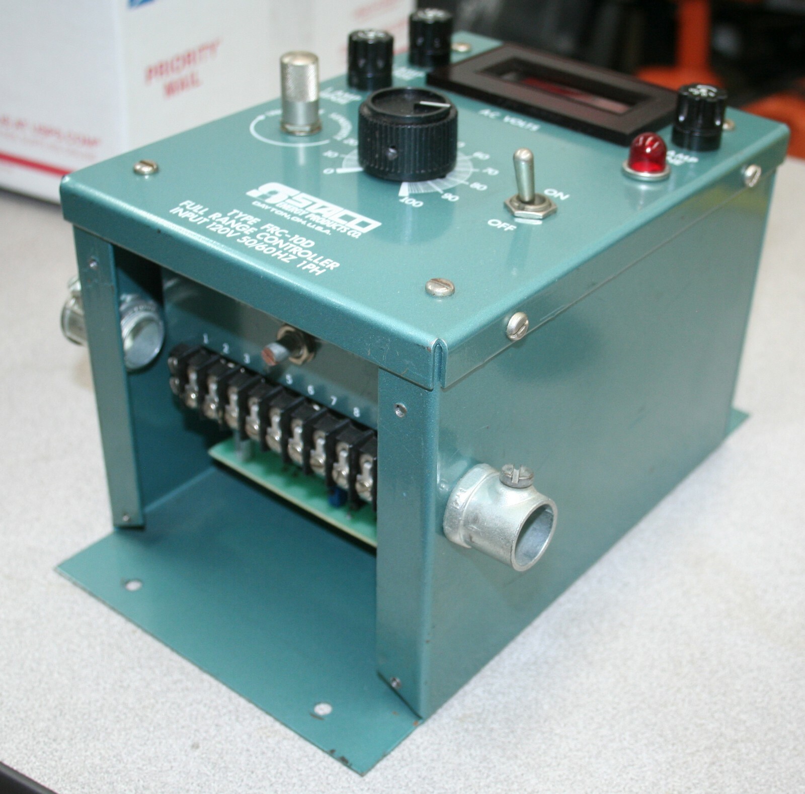 STACO FRC-10D FULL RANGE CONTROLLER 120V INPUT 50/60Hz MOTOR for sale ...