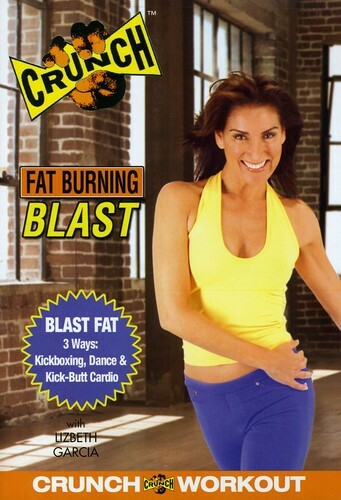 CRUNCH - FAT BURNING BLAST (DVD) high energy dance kickboxing & cardio ...