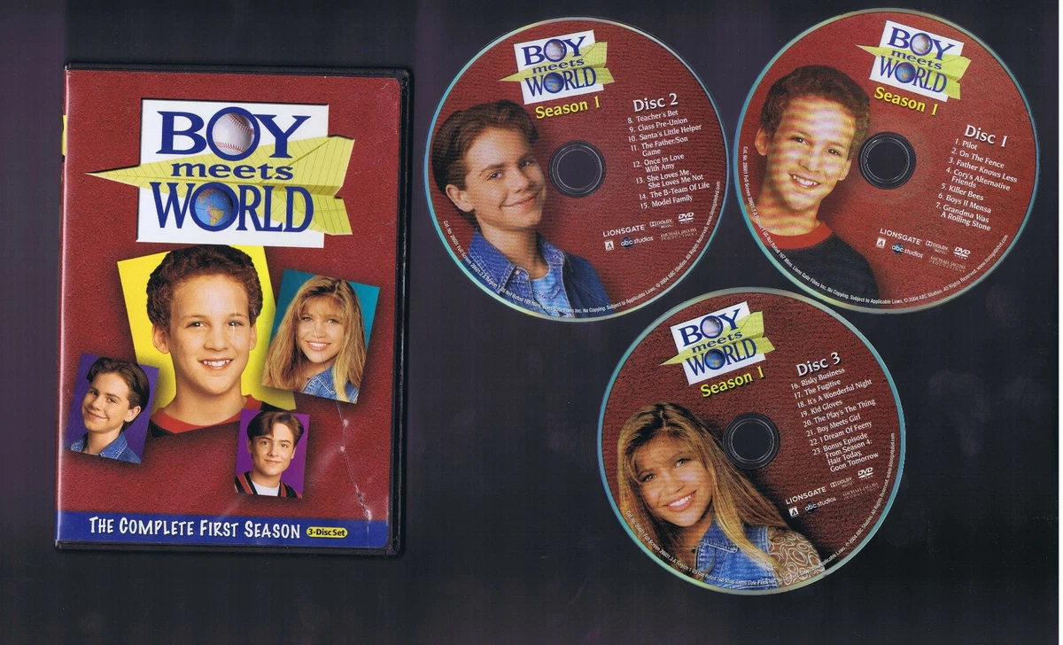 Boy Meets World Season 7 Dvd