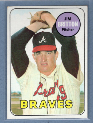 1969 Topps #154 Jim Britton (b) EX GO350 | eBay