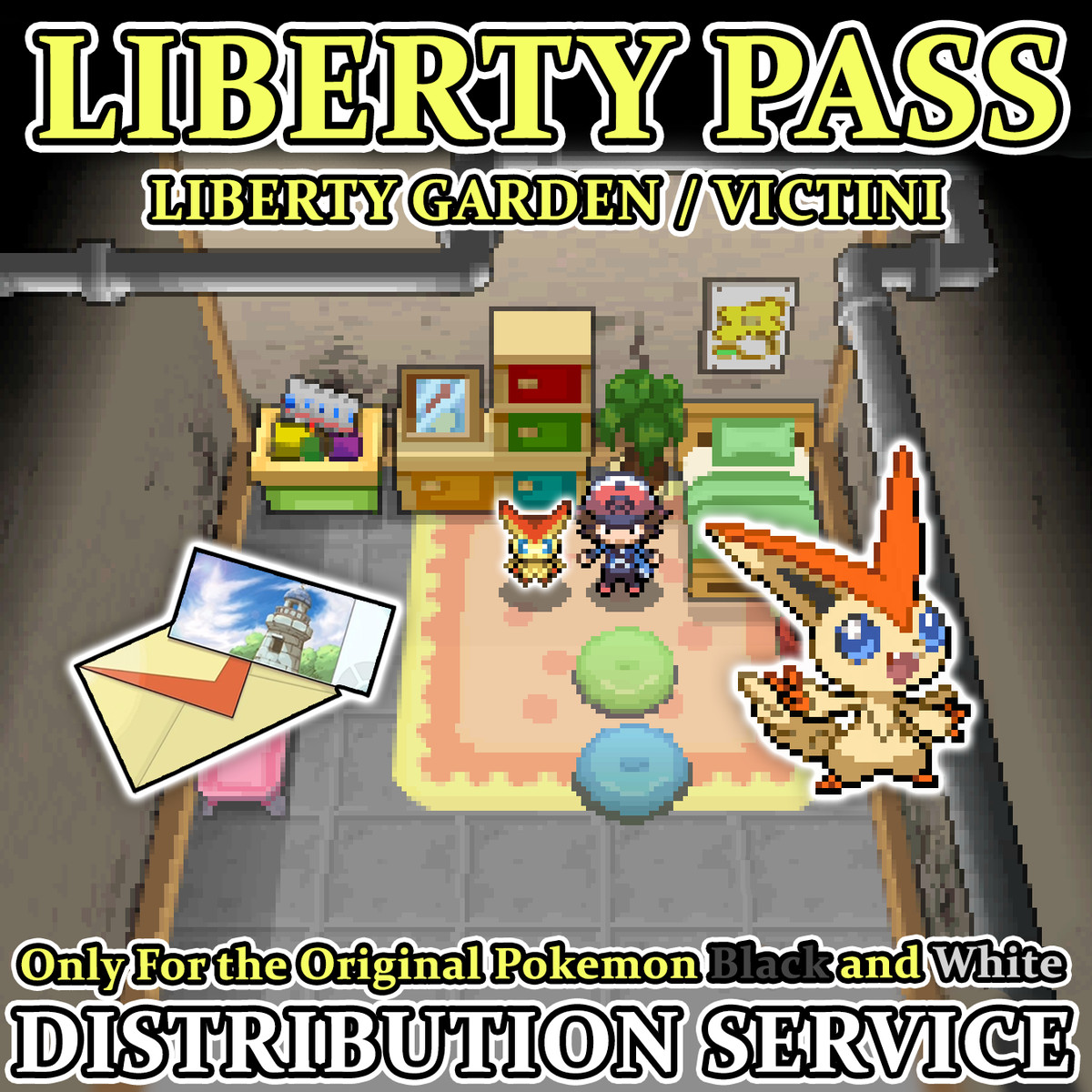 How To Go Liberty Garden In Pokemon Black 2 | Fasci Garden