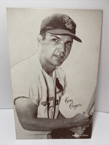 Kenton Boyer - Baseball's Great Hall Of Fame Exhibits | eBay