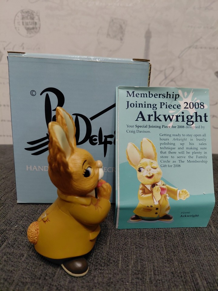 Pendelfin Rabbit Arkwright Hand Painted Open All Hours Stonecraft ...