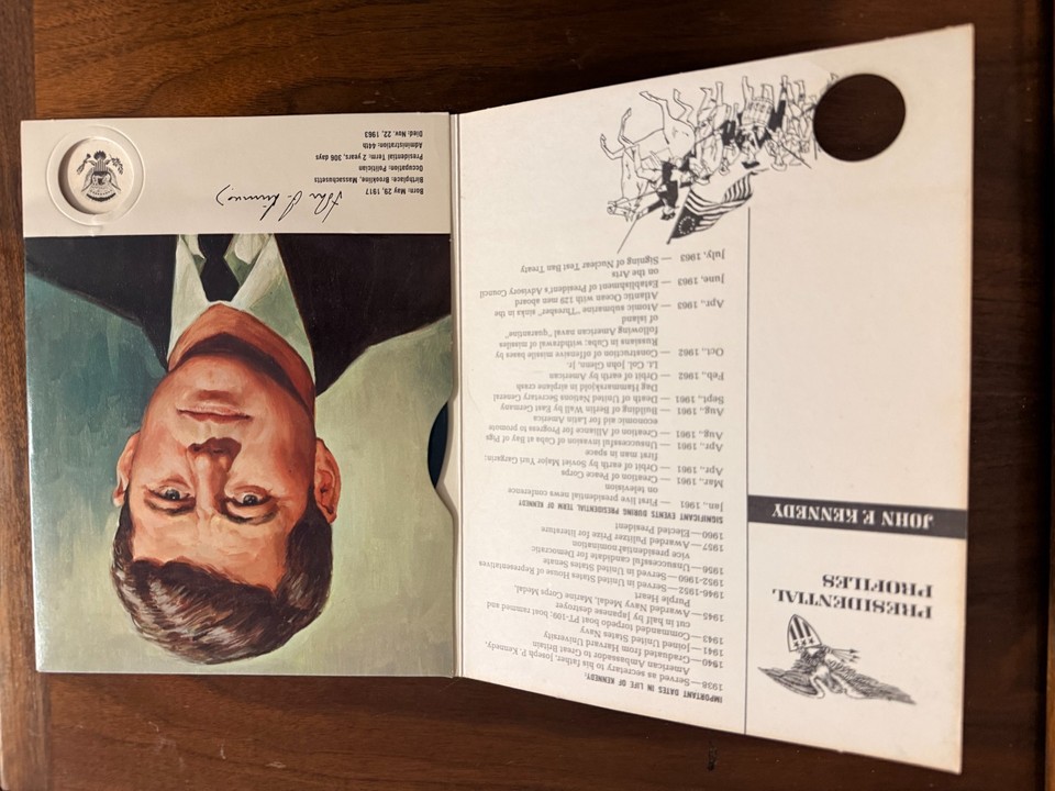 PRESIDENTIAL PROFILES - John F. Kennedy EP HiFi Record | eBay