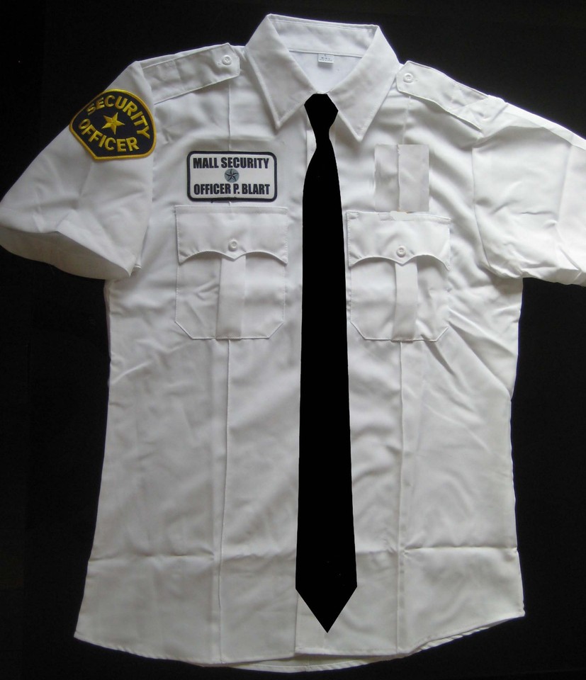 Paul Blart: Mall Cop HI QUALITY SHIRT COSTUME Patches Tie Halloween ...